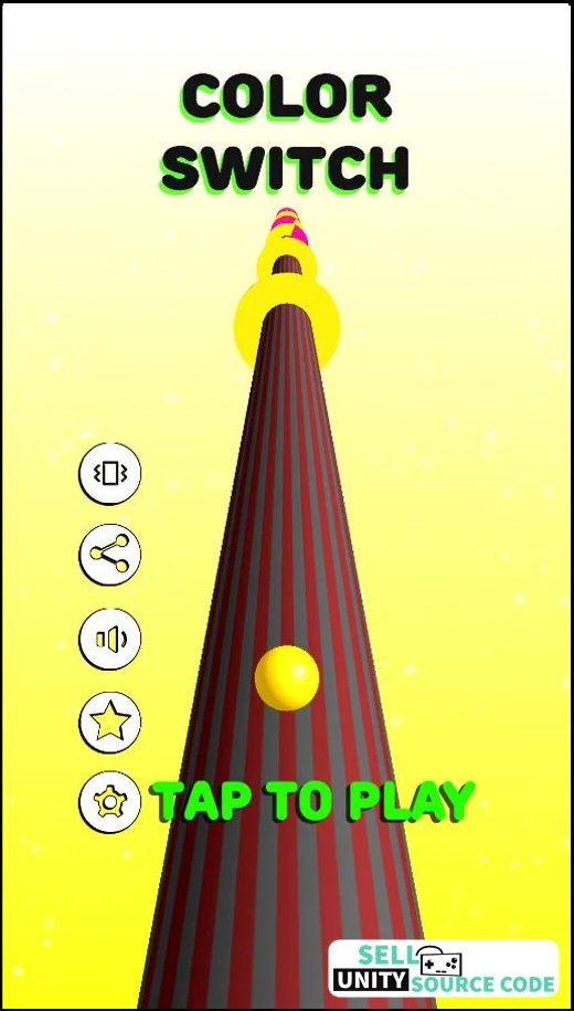 Color Switch Unity Source Code - Complete Project - Sell unity Code
